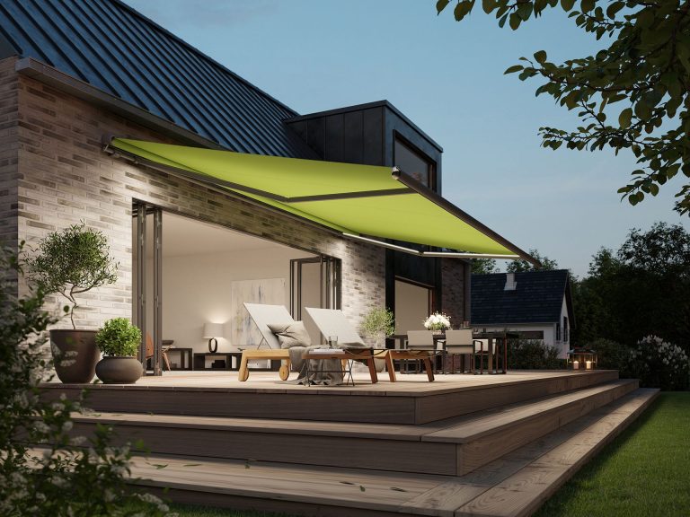 Markilux 770 over-glass awning system | Aquarius Blinds